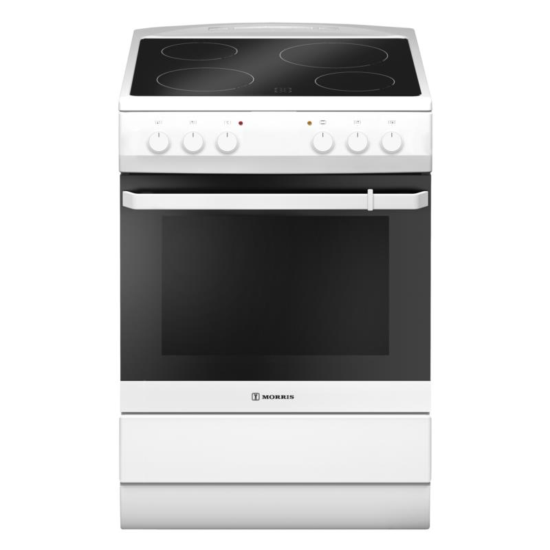 MORRIS MKV-64336 ΚΟΥΖΙΝΑ ΗΛΕΚΤΡΙΚΗ ΛΕΥΚΗ MKV-64336 | Emporama