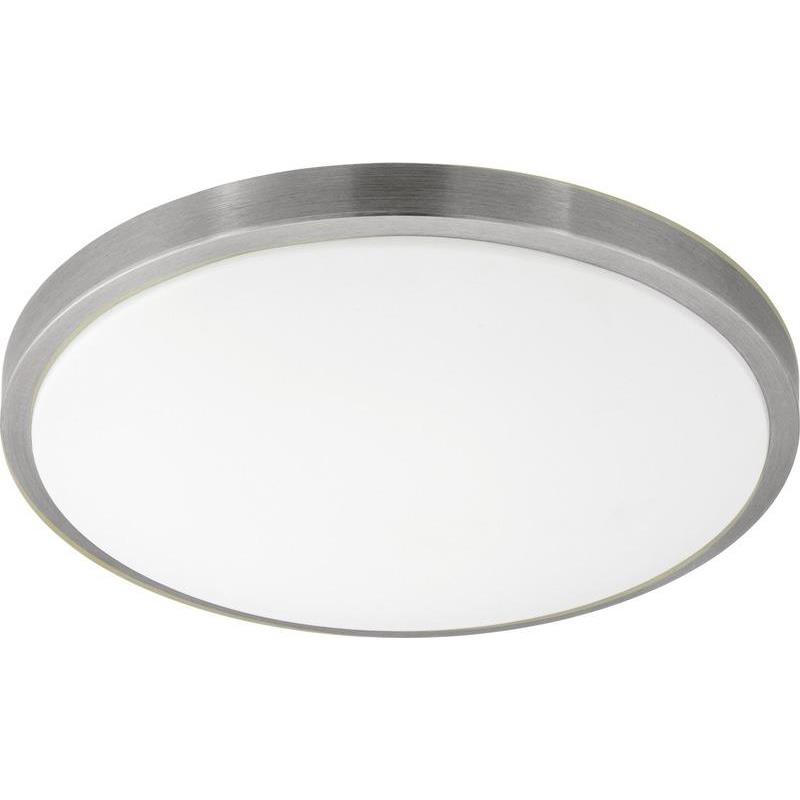 Eglo Led-πλαφονιερα O430 Λευκο/νικελ-m.'competa 1' | Emporama