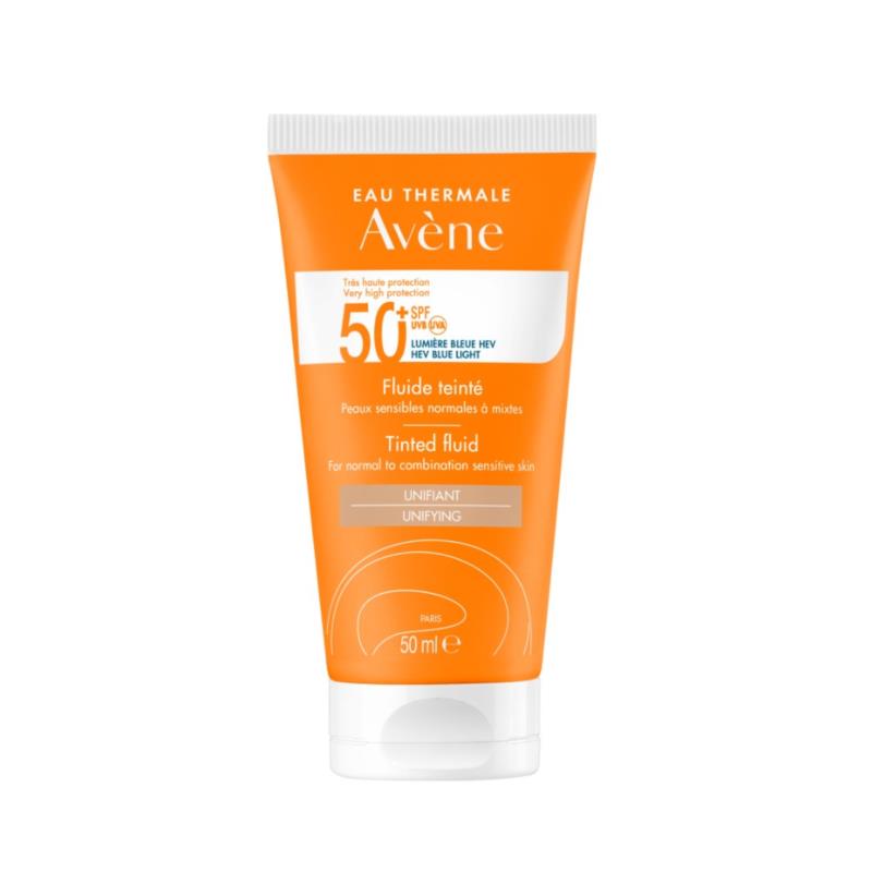 AVENE SOINS SOLAIRES FLUIDE TEINTEE SPF50+ ΑΝΤΙΗΛΙΑΚΗ ΚΡΕΜΑ ΠΡΟΣΩΠΟΥ ΜΕ ...