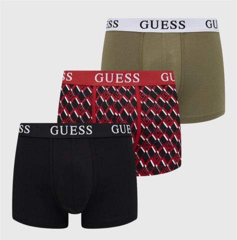 ΑΝΔΡΙΚΑ ΜΠΟΞΕΡ GUESS ΣΕΤ 3TMX JOE BOXER TRUNK PACK U2BG05K6YW0-P52A ...