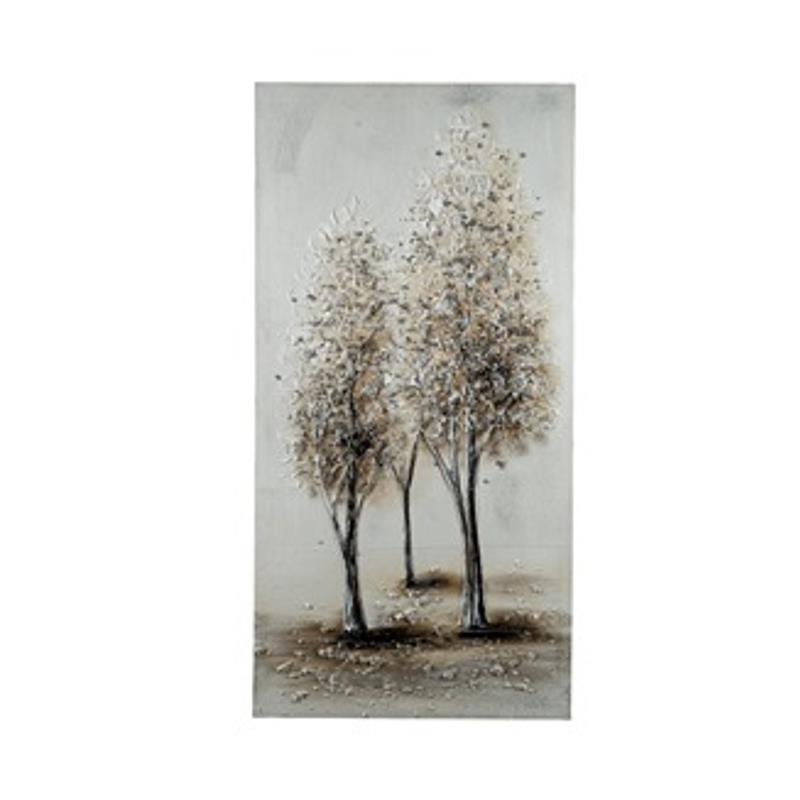 Zen Collection Πίνακας Ζωγραφικής σε Καμβά Δέντρα 40x3x80cm 51417 ...